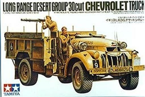 Tamiya 1/35 Model British L.R.D.G. Com.Car 30cwt Truck