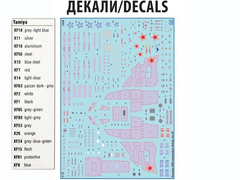 Zvezda 1/72 Model SUKHOI SU-57