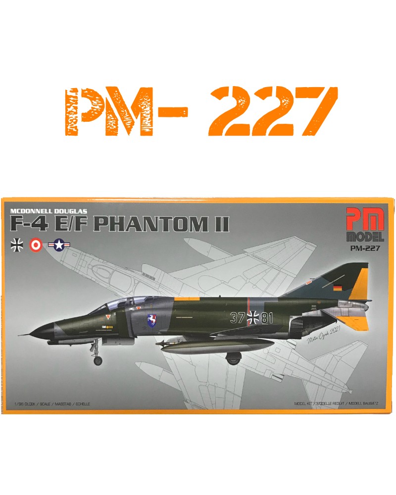 PM MODEL 1/72 F-4 E/F PHANTOM II