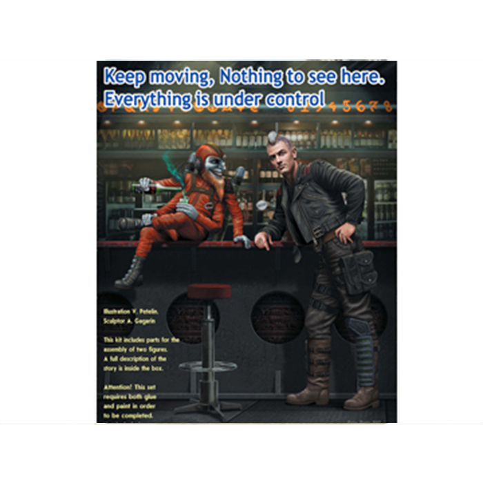 MASTER BOX 1/24 At The Edge Of Universe Strange Company's Adventures ...